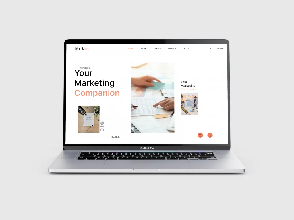 Web Design UI UX - Velvet Gaze Creative Studio By Sandy Kanaan