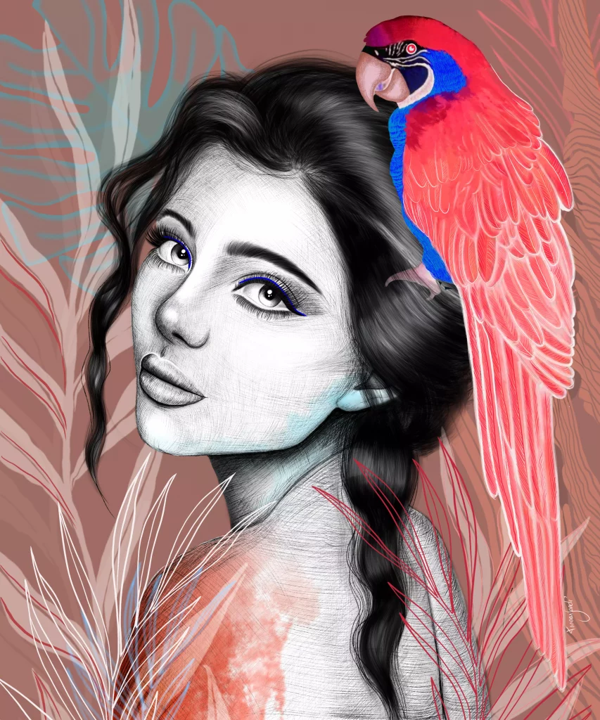 Illustration & Digital Art - Velvet Gaze Creative Studio By Sandy Kanaan