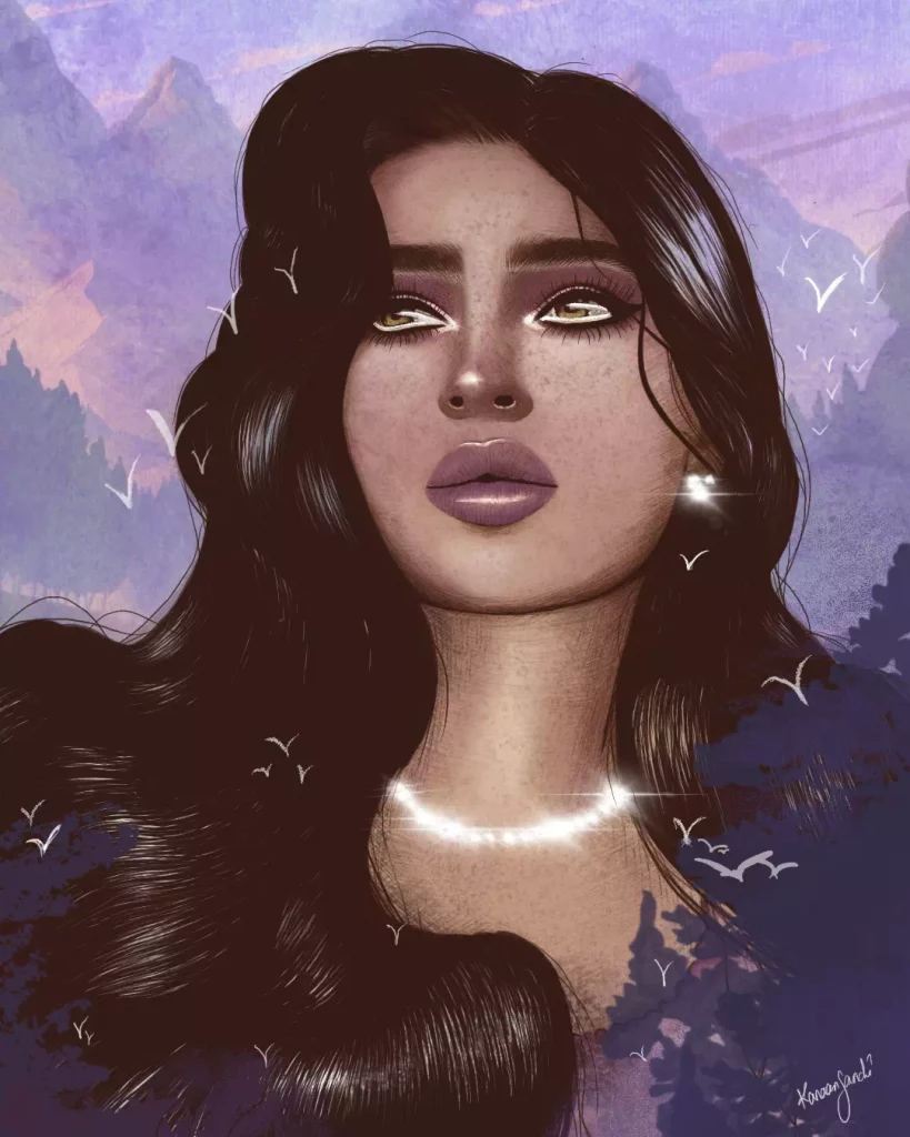 Illustration & Digital Art - Velvet Gaze Creative Studio By Sandy Kanaan